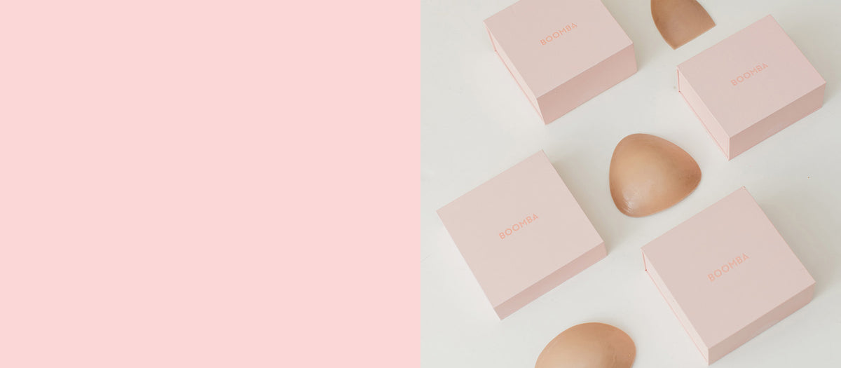 BOOMBA | Patented Double-sided Adhesive Inserts and Sticky Bras